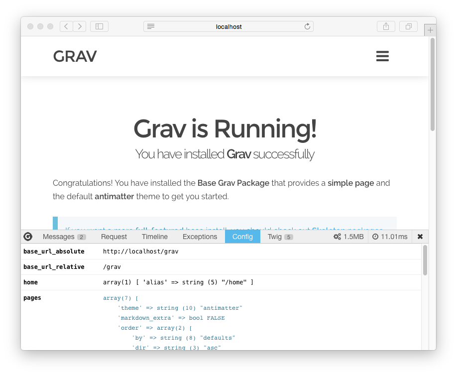 Depuración y registro | pmdesign