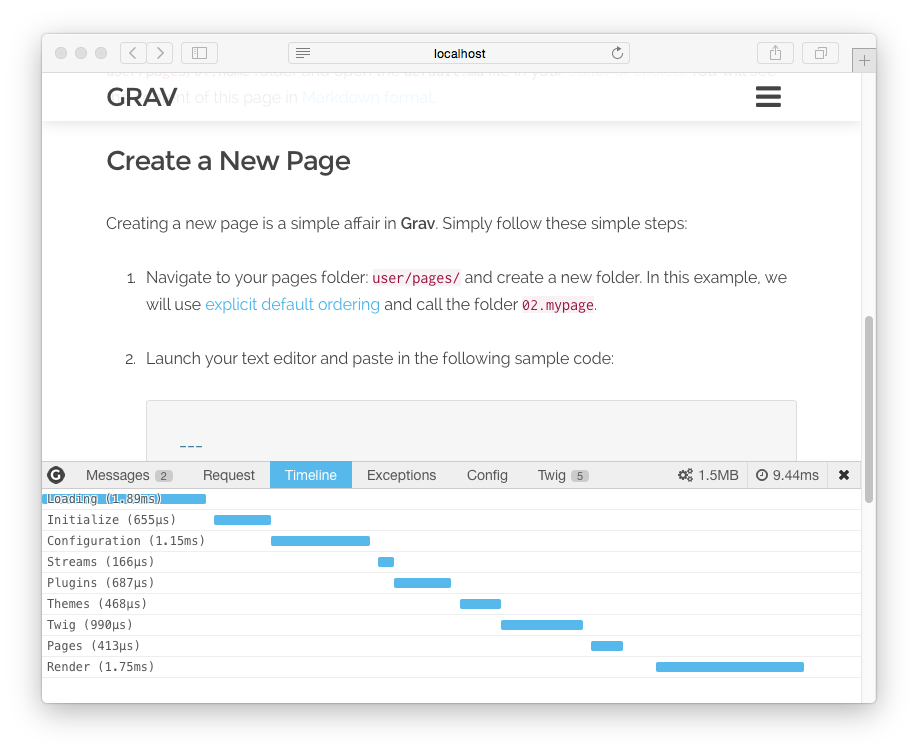 Depuración y registro | pmdesign
